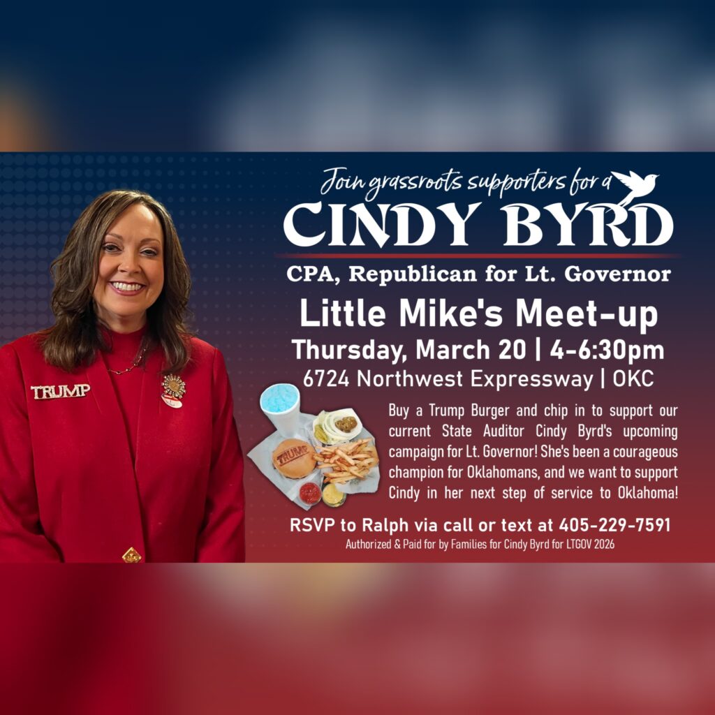 Oklahoma Republican Primary: Todd Russ and Cindy Byrd Aim for Top Spot ...